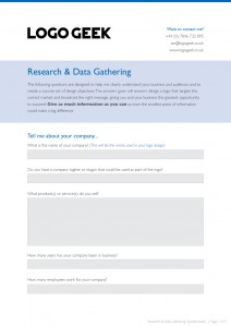 A designers guide to creating a logo design brief | Logo Geek