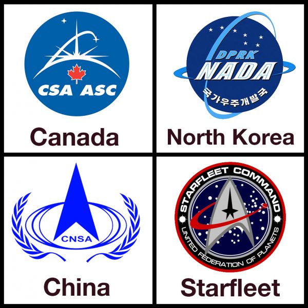 Logos in Space | Logo Geek