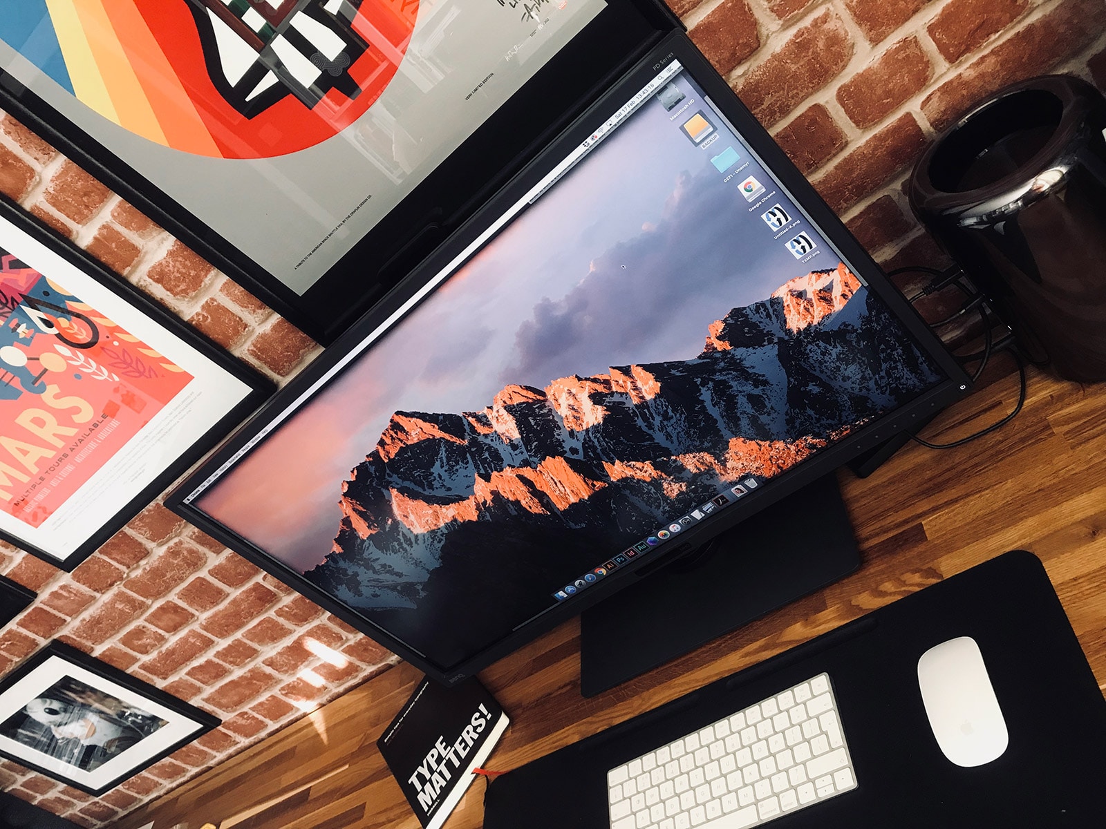 A Hardware Upgrade: BenQ 32 inch 4k Monitor | Logo Geek